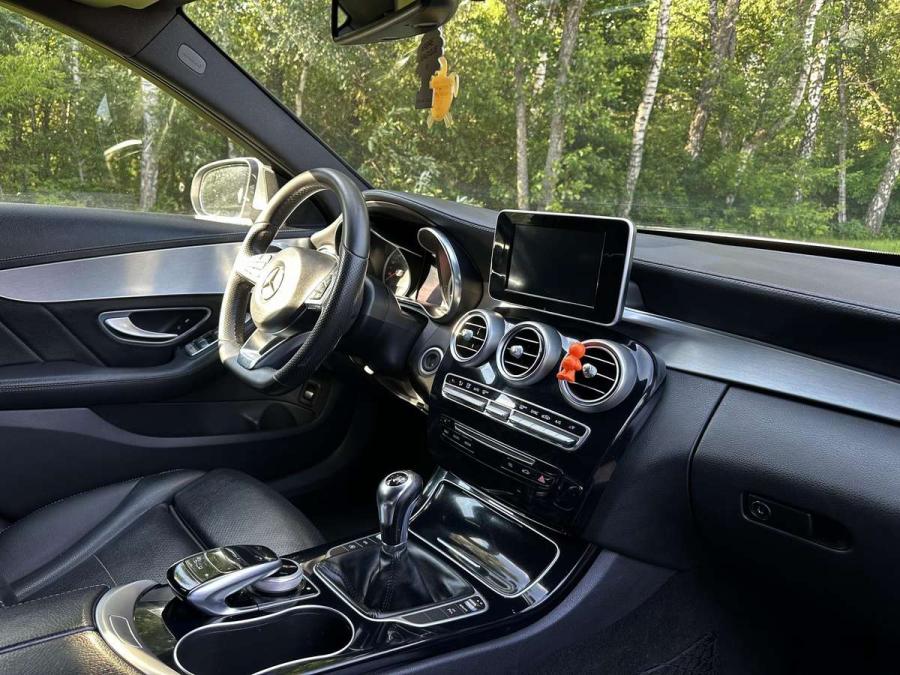 Pelēks Mercedes-Benz C 180 2015 Kauņa, ar dzinēja tilpumu 1.60 L un nobraukumu 210 tūkst. km par 11550 €, foto 17 vietnē AUTOMOTO.COM.LV