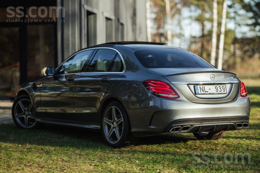 Pelēks Mercedes-Benz C 180 2016 Liepāja, ar dzinēja tilpumu 1.60 L un nobraukumu 119 tūkst. km par 29500 €, foto 7 vietnē AUTOMOTO.COM.LV