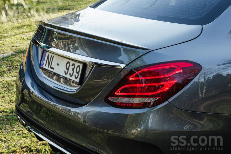 Pelēks Mercedes-Benz C 180 2016 Liepāja, ar dzinēja tilpumu 1.60 L un nobraukumu 119 tūkst. km par 29500 €, foto 8 vietnē AUTOMOTO.COM.LV