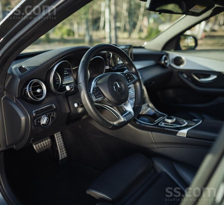 Pelēks Mercedes-Benz C 180 2016 Liepāja, ar dzinēja tilpumu 1.60 L un nobraukumu 119 tūkst. km par 29500 €, foto 12 vietnē AUTOMOTO.COM.LV