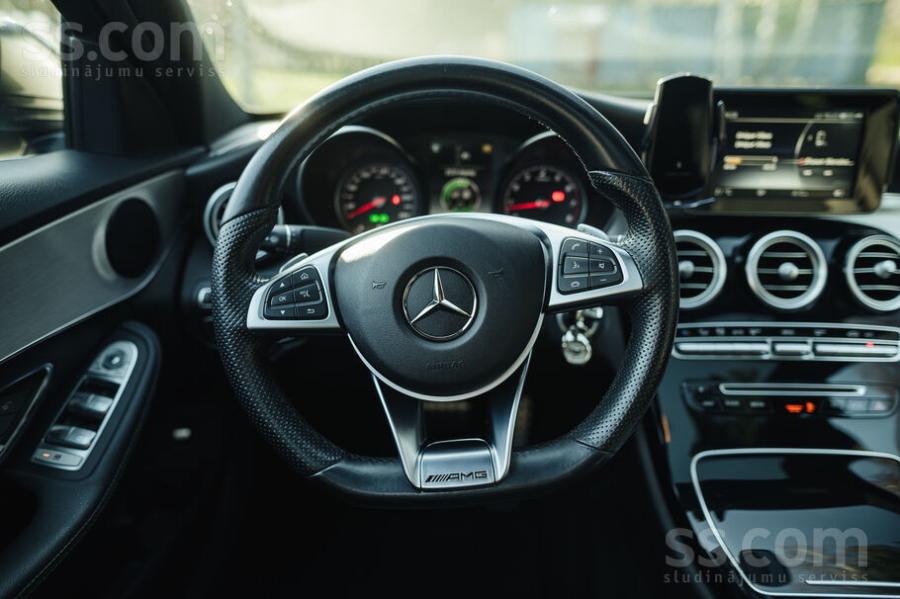 Pelēks Mercedes-Benz C 180 2016 Liepāja, ar dzinēja tilpumu 1.60 L un nobraukumu 119 tūkst. km par 29500 €, foto 14 vietnē AUTOMOTO.COM.LV