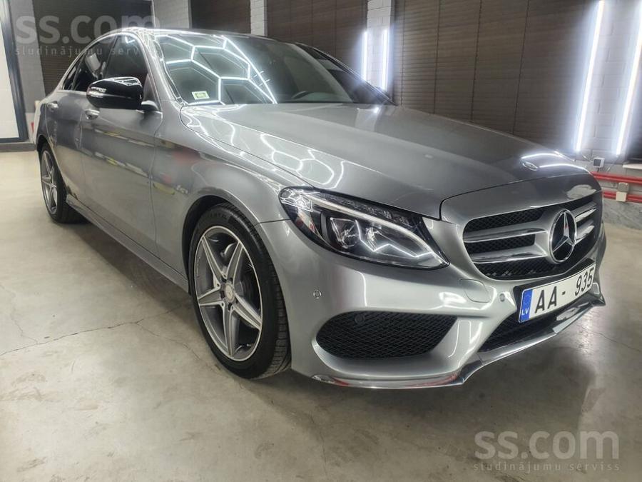 Pelēks Mercedes-Benz C 180 2017 Rīga, ar dzinēja tilpumu 1.60 L un nobraukumu 139 tūkst. km par 7490 €, foto 1 vietnē AUTOMOTO.COM.LV