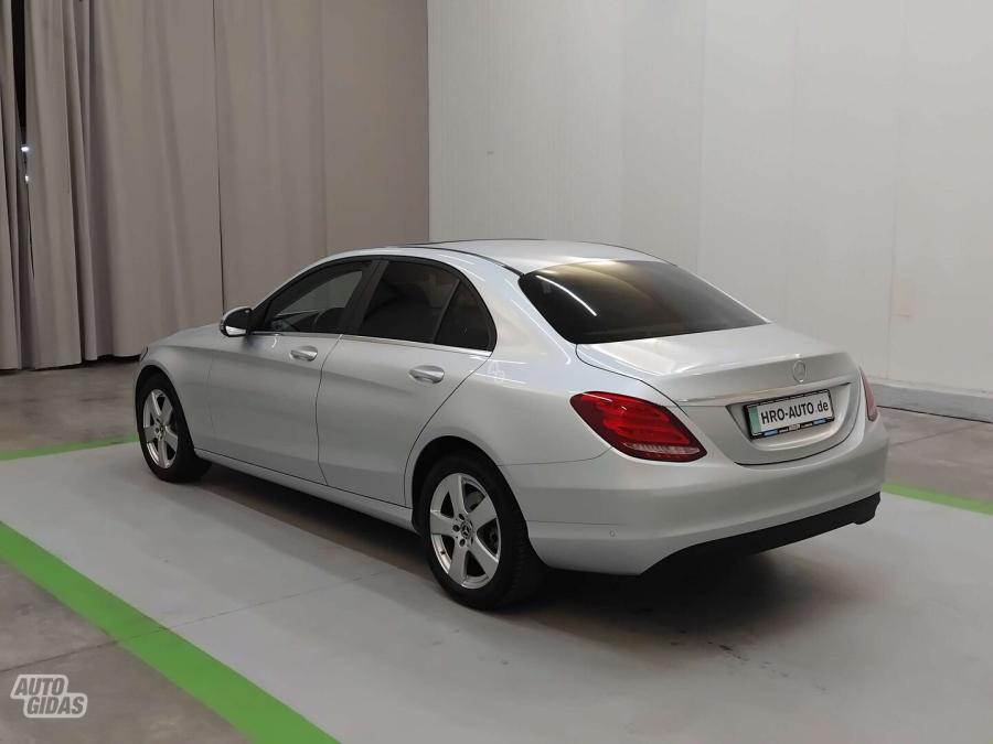 Grey Mercedes-Benz C 180 2018 in Kaunas, with an engine capacity of 1.60 L and mileage of 40 thousand km for 26417 €, photo 5 on AUTOMOTO.COM.LV