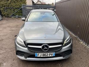 Grey Mercedes-Benz C 180 2019 in Kaunas, with an engine capacity of 1.60 L and mileage of 159 thousand km for 10200 €, photo 2 on AUTOMOTO.COM.LV