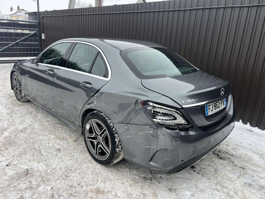 Pelēks Mercedes-Benz C 180 2019 Kauņa, ar dzinēja tilpumu 1.60 L un nobraukumu 159 tūkst. km par 10400 €, foto 7 vietnē AUTOMOTO.COM.LV