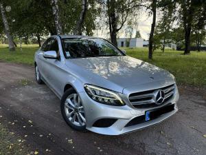 Grey Mercedes-Benz C 180 2019 in Taurage, with an engine capacity of 1.60 L and mileage of 270 thousand km for 9800 €, photo 4 on AUTOMOTO.COM.LV