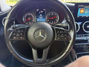 Grey Mercedes-Benz C 180 2019 in Taurage, with an engine capacity of 1.60 L and mileage of 270 thousand km for 9800 €, photo 15 on AUTOMOTO.COM.LV