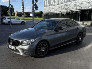 Grey Mercedes-Benz C 180 2019 in Kaunas, with an engine capacity of 1.60 L and mileage of 280 thousand km for 20000 €, photo  on AUTOMOTO.COM.LV