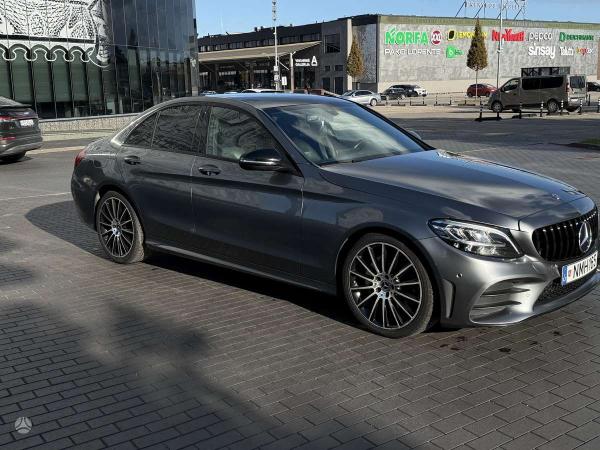 Pelēks Mercedes-Benz C 180 2019 Kauņa, ar dzinēja tilpumu 1.60 L un nobraukumu 280 tūkst. km par 20000 €, foto 3 vietnē AUTOMOTO.COM.LV