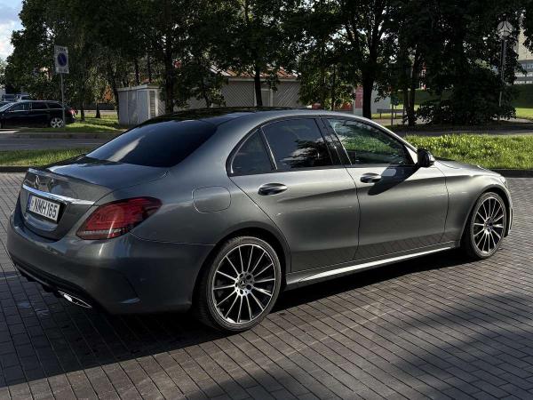 Pelēks Mercedes-Benz C 180 2019 Kauņa, ar dzinēja tilpumu 1.60 L un nobraukumu 280 tūkst. km par 20000 €, foto 5 vietnē AUTOMOTO.COM.LV