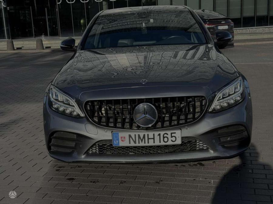 Pelēks Mercedes-Benz C 180 2019 Kauņa, ar dzinēja tilpumu 1.60 L un nobraukumu 280 tūkst. km par 20000 €, foto 13 vietnē AUTOMOTO.COM.LV