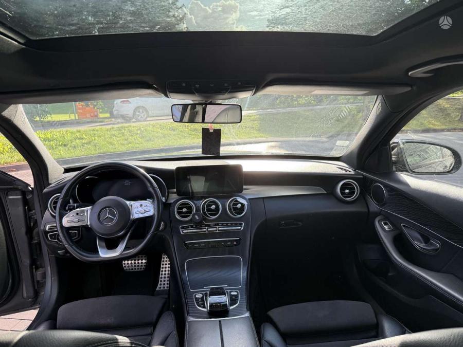 Pelēks Mercedes-Benz C 180 2019 Kauņa, ar dzinēja tilpumu 1.60 L un nobraukumu 280 tūkst. km par 20000 €, foto 14 vietnē AUTOMOTO.COM.LV