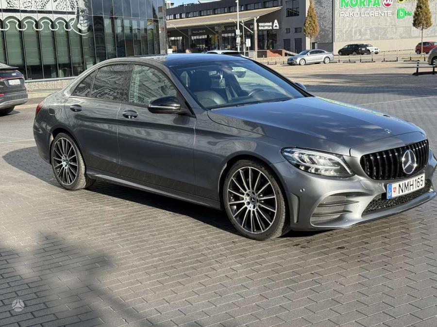 Pelēks Mercedes-Benz C 180 2019 Kauņa, ar dzinēja tilpumu 1.60 L un nobraukumu 280 tūkst. km par 20000 €, foto 18 vietnē AUTOMOTO.COM.LV