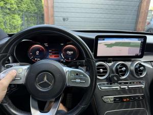Pelēks Mercedes-Benz C 180 2019 Kauņa, ar dzinēja tilpumu 1.60 L un nobraukumu 280 tūkst. km par 20000 €, foto 26 vietnē AUTOMOTO.COM.LV
