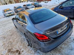 Grey Mercedes-Benz C 180 2020 in Vilnius, with an engine capacity of 1.80 L and mileage of 150 thousand km for 18750 €, photo 18 on AUTOMOTO.COM.LV