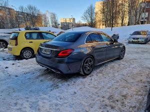 Grey Mercedes-Benz C 180 2020 in Vilnius, with an engine capacity of 1.80 L and mileage of 150 thousand km for 18750 €, photo 21 on AUTOMOTO.COM.LV