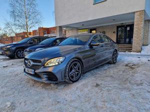 Grey Mercedes-Benz C 180 2020 in Vilnius, with an engine capacity of 1.80 L and mileage of 150 thousand km for 18750 €, photo 24 on AUTOMOTO.COM.LV