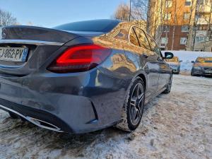 Grey Mercedes-Benz C 180 2020 in Vilnius, with an engine capacity of 1.80 L and mileage of 150 thousand km for 18750 €, photo 32 on AUTOMOTO.COM.LV