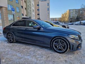 Grey Mercedes-Benz C 180 2020 in Vilnius, with an engine capacity of 1.80 L and mileage of 150 thousand km for 18750 €, photo 40 on AUTOMOTO.COM.LV