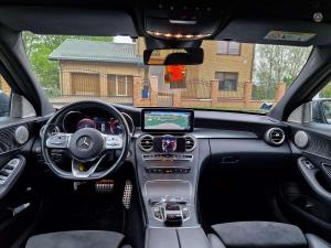 Grey Mercedes-Benz C 180 2020 in Vilnius, with an engine capacity of 1.80 L and mileage of 160 thousand km for 17700 €, photo 8 on AUTOMOTO.COM.LV