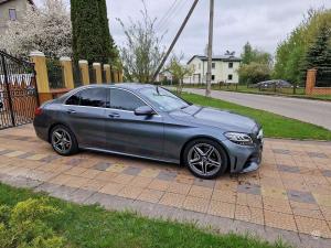 Grey Mercedes-Benz C 180 2020 in Vilnius, with an engine capacity of 1.80 L and mileage of 160 thousand km for 17700 €, photo 10 on AUTOMOTO.COM.LV
