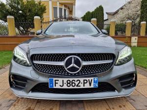 Grey Mercedes-Benz C 180 2020 in Vilnius, with an engine capacity of 1.80 L and mileage of 160 thousand km for 17700 €, photo 17 on AUTOMOTO.COM.LV