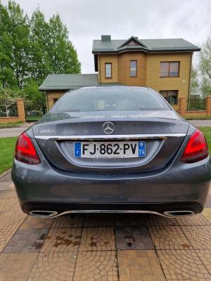 Grey Mercedes-Benz C 180 2020 in Vilnius, with an engine capacity of 1.80 L and mileage of 160 thousand km for 17700 €, photo 18 on AUTOMOTO.COM.LV
