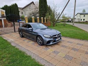 Grey Mercedes-Benz C 180 2020 in Vilnius, with an engine capacity of 1.80 L and mileage of 160 thousand km for 17700 €, photo 21 on AUTOMOTO.COM.LV