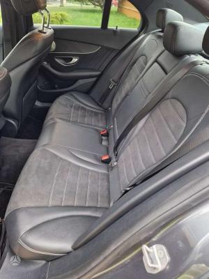 Grey Mercedes-Benz C 180 2020 in Vilnius, with an engine capacity of 1.80 L and mileage of 160 thousand km for 17700 €, photo 25 on AUTOMOTO.COM.LV