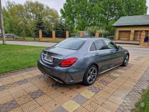 Grey Mercedes-Benz C 180 2020 in Vilnius, with an engine capacity of 1.80 L and mileage of 160 thousand km for 17700 €, photo 27 on AUTOMOTO.COM.LV