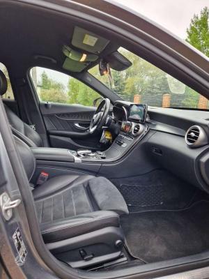 Grey Mercedes-Benz C 180 2020 in Vilnius, with an engine capacity of 1.80 L and mileage of 160 thousand km for 17700 €, photo 28 on AUTOMOTO.COM.LV