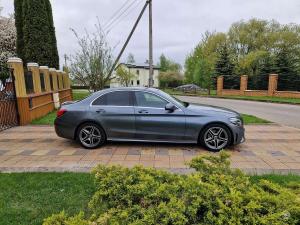 Grey Mercedes-Benz C 180 2020 in Vilnius, with an engine capacity of 1.80 L and mileage of 160 thousand km for 17700 €, photo 31 on AUTOMOTO.COM.LV