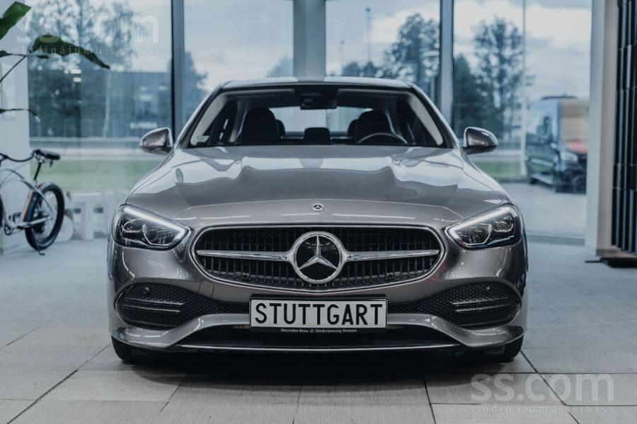 Pelēks Mercedes-Benz C 180 2022 Rīga, ar dzinēja tilpumu 1.50 L un nobraukumu 38 tūkst. km par 29900 €, foto 3 vietnē AUTOMOTO.COM.LV