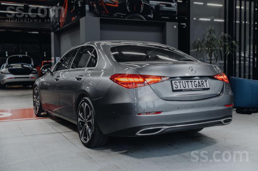 Pelēks Mercedes-Benz C 180 2022 Rīga, ar dzinēja tilpumu 1.50 L un nobraukumu 38 tūkst. km par 29900 €, foto 7 vietnē AUTOMOTO.COM.LV