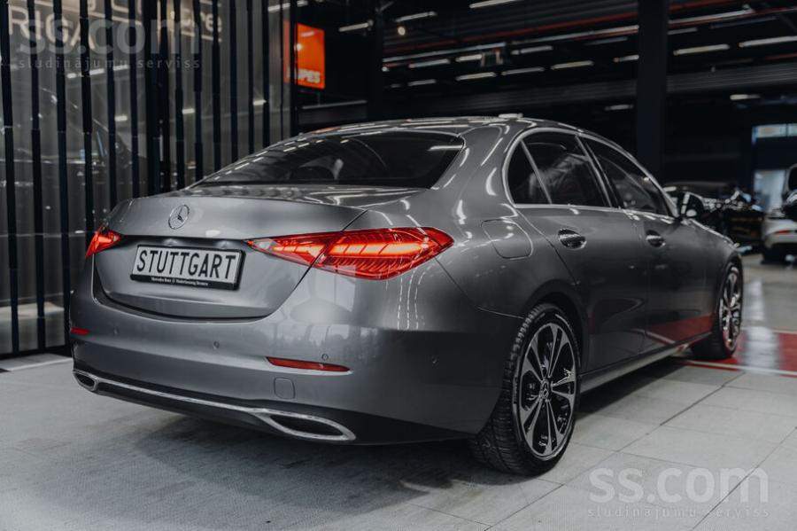 Pelēks Mercedes-Benz C 180 2022 Rīga, ar dzinēja tilpumu 1.50 L un nobraukumu 38 tūkst. km par 29900 €, foto 9 vietnē AUTOMOTO.COM.LV