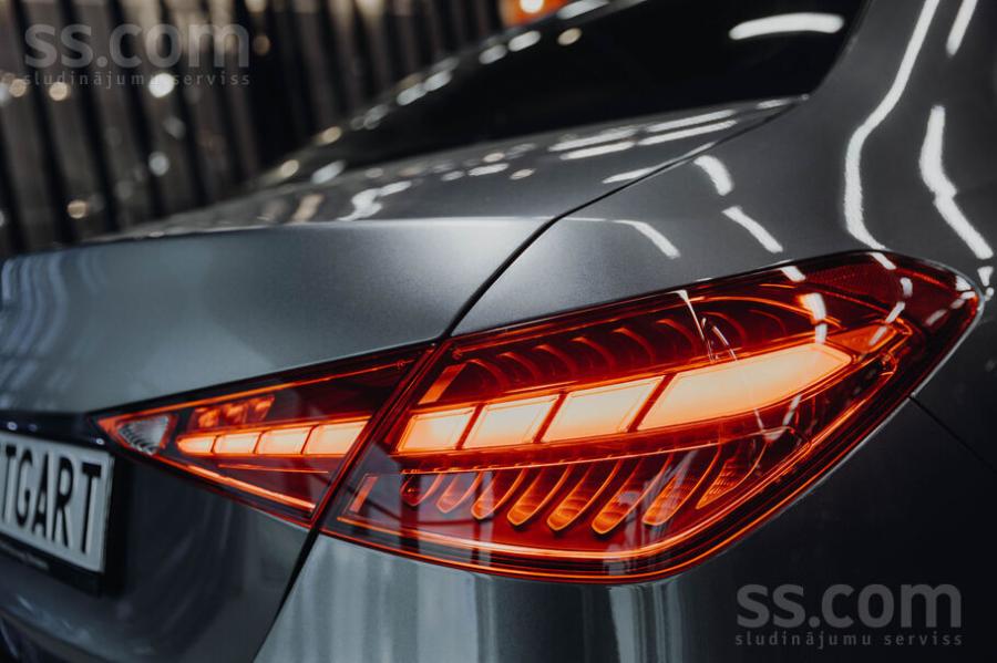 Pelēks Mercedes-Benz C 180 2022 Rīga, ar dzinēja tilpumu 1.50 L un nobraukumu 38 tūkst. km par 29900 €, foto 10 vietnē AUTOMOTO.COM.LV