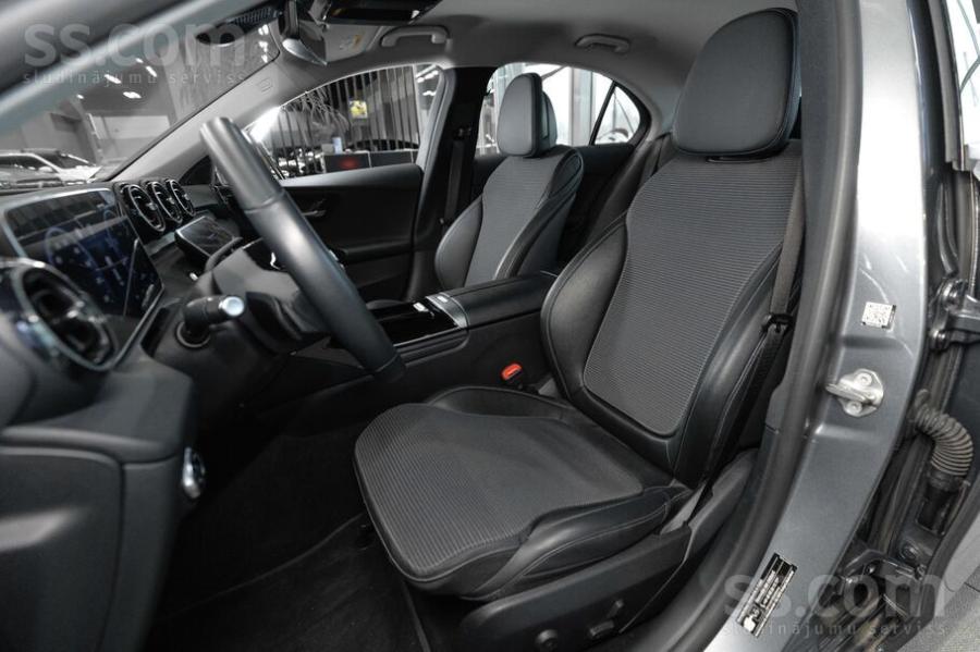 Pelēks Mercedes-Benz C 180 2022 Rīga, ar dzinēja tilpumu 1.50 L un nobraukumu 38 tūkst. km par 29900 €, foto 24 vietnē AUTOMOTO.COM.LV