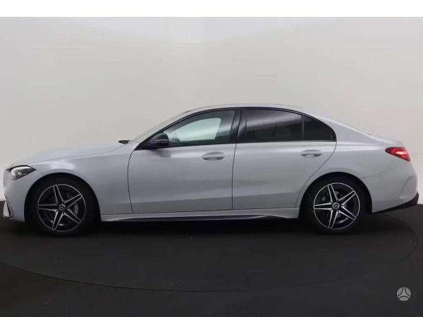 Grey Mercedes-Benz C 180 2022 in Vilnius, with an engine capacity of 0.00 L and mileage of 53 thousand km for 33900 €, photo 3 on AUTOMOTO.COM.LV