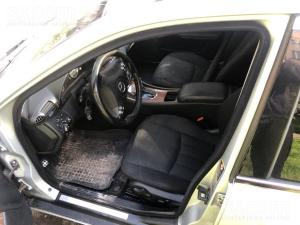 Grey Mercedes-Benz C 180 2005 in Riga, with an engine capacity of 1.80 L and mileage of 360 thousand km for 2500 €, photo 5 on AUTOMOTO.COM.LV