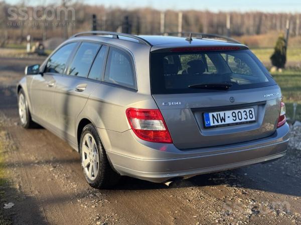 Grey Mercedes-Benz C 180 2009 in Rezekne, with an engine capacity of 1.60 L and mileage of 250 thousand km for 4800 €, photo 4 on AUTOMOTO.COM.LV
