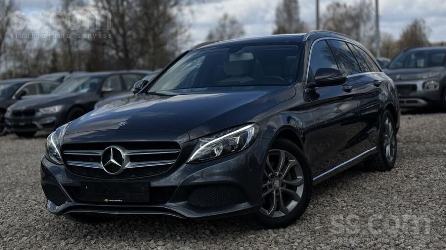 Pelēks Mercedes-Benz C 180 2015 Jelgava, ar dzinēja tilpumu 1.60 L un nobraukumu 241 tūkst. km par 9990 €, foto 1 vietnē AUTOMOTO.COM.LV