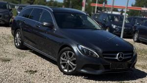Grey Mercedes-Benz C 180 2015 in Jelgava, with an engine capacity of 1.60 L and mileage of 241 thousand km for 9990 €, photo  on AUTOMOTO.COM.LV