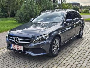 Grey Mercedes-Benz C 180 2016 in Ariogala, with an engine capacity of 1.60 L and mileage of 306 thousand km for 8900 €, photo  on AUTOMOTO.COM.LV