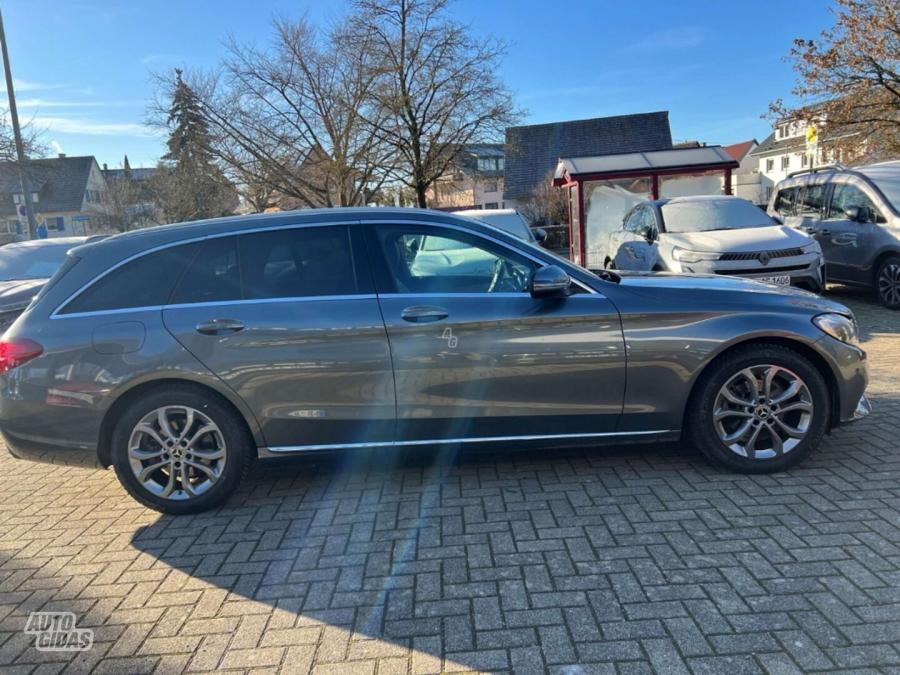 Grey Mercedes-Benz C 180 2017 in Kaunas, with an engine capacity of 1.60 L and mileage of 54 thousand km for 23935 €, photo 12 on AUTOMOTO.COM.LV