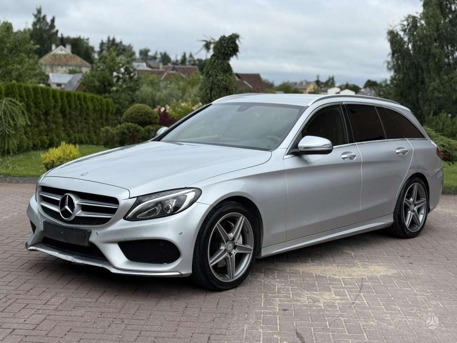 Pelēks Mercedes-Benz C 180 2017 Utena, ar dzinēja tilpumu 1.60 L un nobraukumu 290 tūkst. km par 7950 €, foto 12 vietnē AUTOMOTO.COM.LV