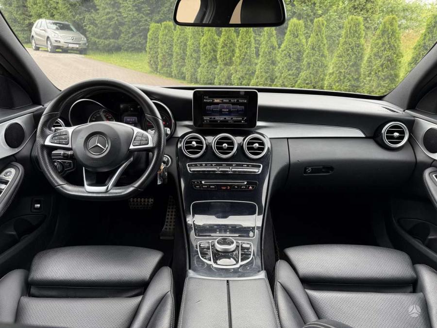 Pelēks Mercedes-Benz C 180 2017 Utena, ar dzinēja tilpumu 1.60 L un nobraukumu 290 tūkst. km par 7950 €, foto 14 vietnē AUTOMOTO.COM.LV