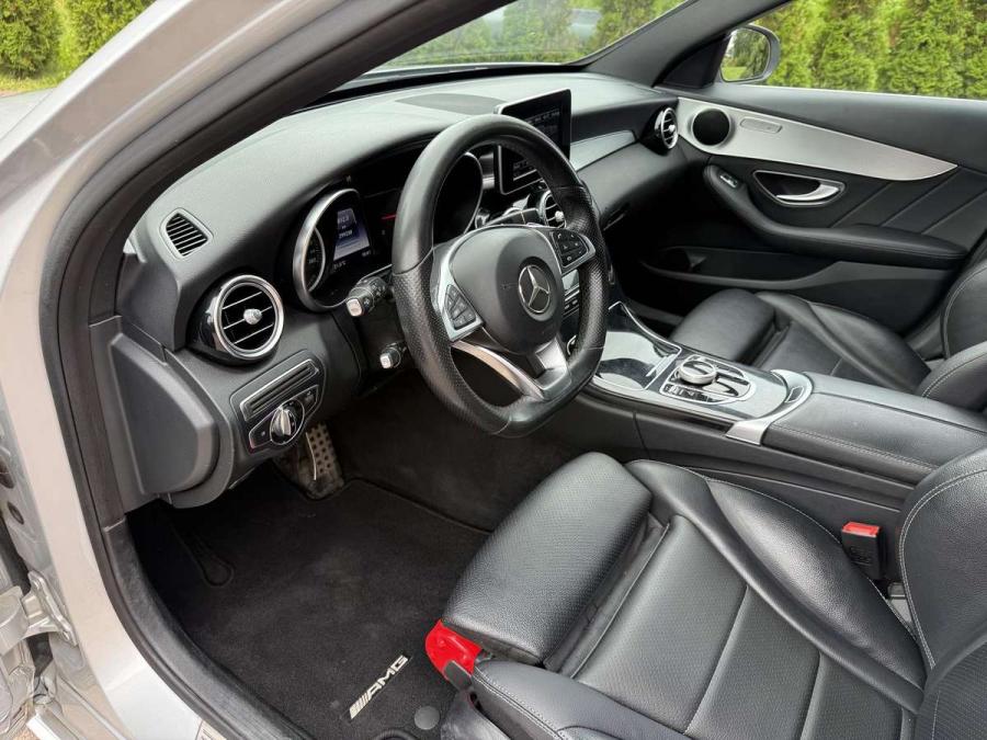 Pelēks Mercedes-Benz C 180 2017 Utena, ar dzinēja tilpumu 1.60 L un nobraukumu 290 tūkst. km par 7950 €, foto 18 vietnē AUTOMOTO.COM.LV