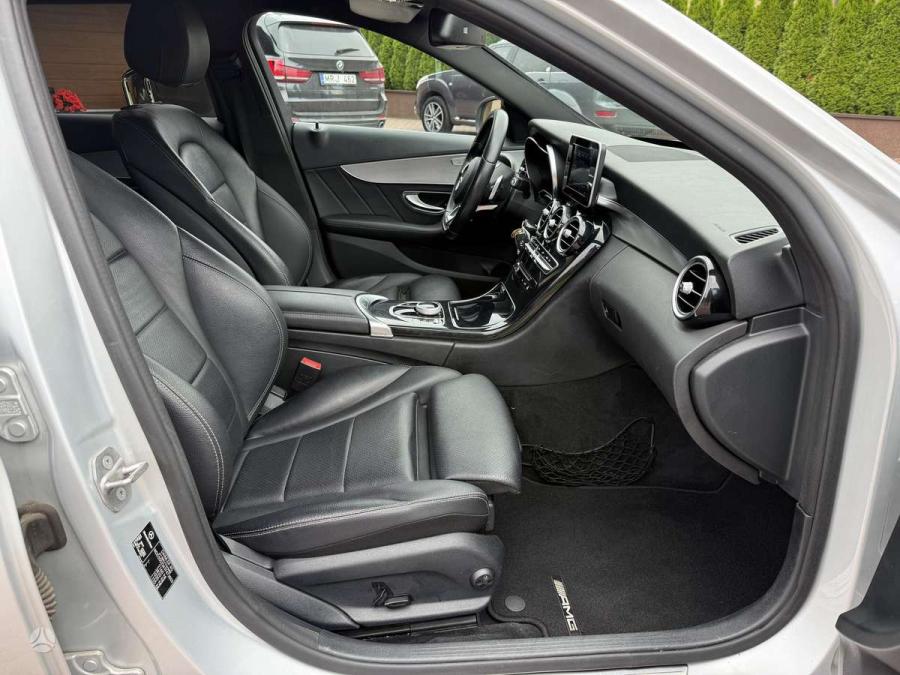 Pelēks Mercedes-Benz C 180 2017 Utena, ar dzinēja tilpumu 1.60 L un nobraukumu 290 tūkst. km par 7950 €, foto 20 vietnē AUTOMOTO.COM.LV