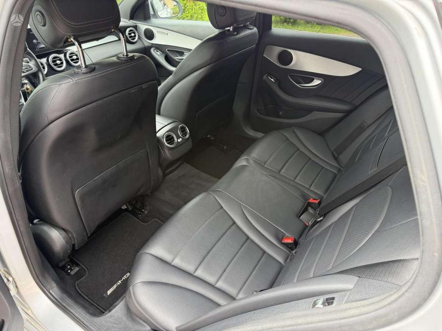 Pelēks Mercedes-Benz C 180 2017 Utena, ar dzinēja tilpumu 1.60 L un nobraukumu 290 tūkst. km par 7950 €, foto 22 vietnē AUTOMOTO.COM.LV