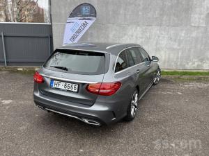 Grey Mercedes-Benz C 180 2018 in Liepaja, with an engine capacity of 1.60 L and mileage of 227 thousand km for 20850 €, photo 3 on AUTOMOTO.COM.LV